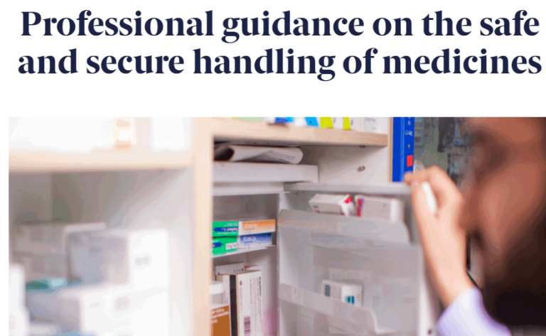 Safe handling of medication in a hospital or Care Home. – Anxiety ...